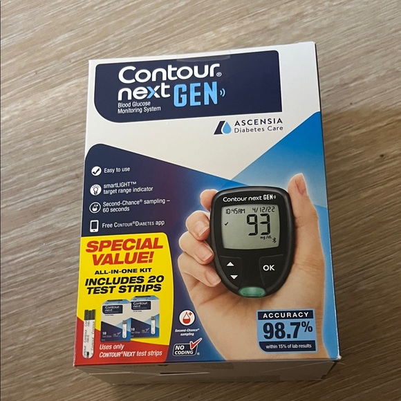 Other | Contour Next Gen Blood Glucose Monitoring System | Poshmark